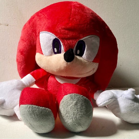 Toys | Sonic The Hedgehog Knuckles Plush Toy 11 | Poshmark